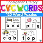 CVC Word Family Puzzles