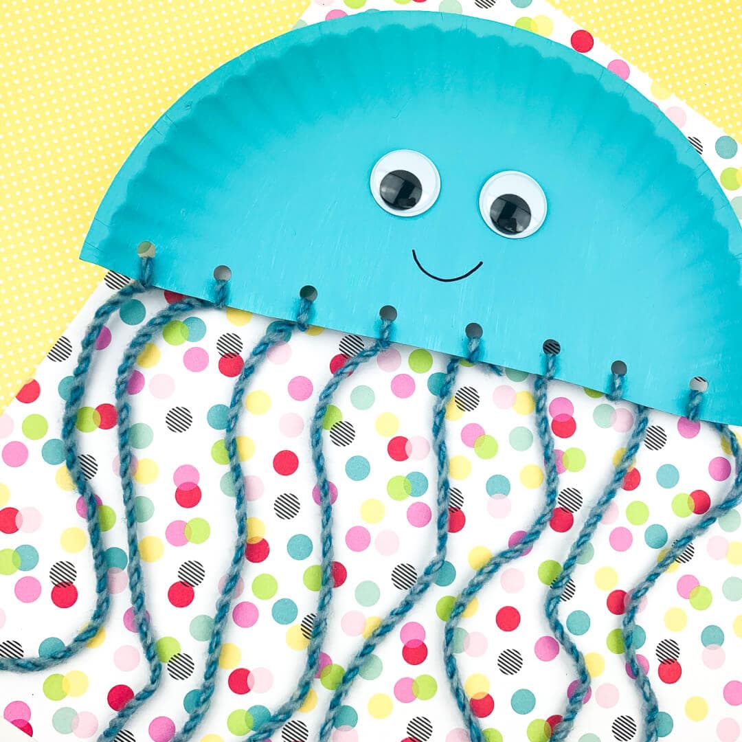 Easy Paper Plate Octopus Craft for Kids 🐙