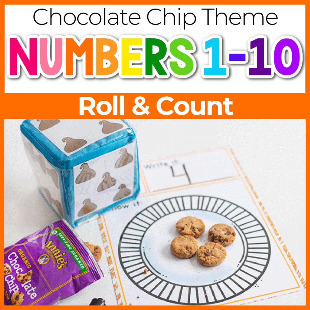 Free Printable Candy Jar Roll & Count Dice Game for Kids