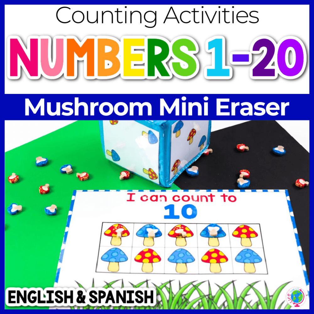Free Printable Cupcake Counting Grids for Preschool - Life Over C's