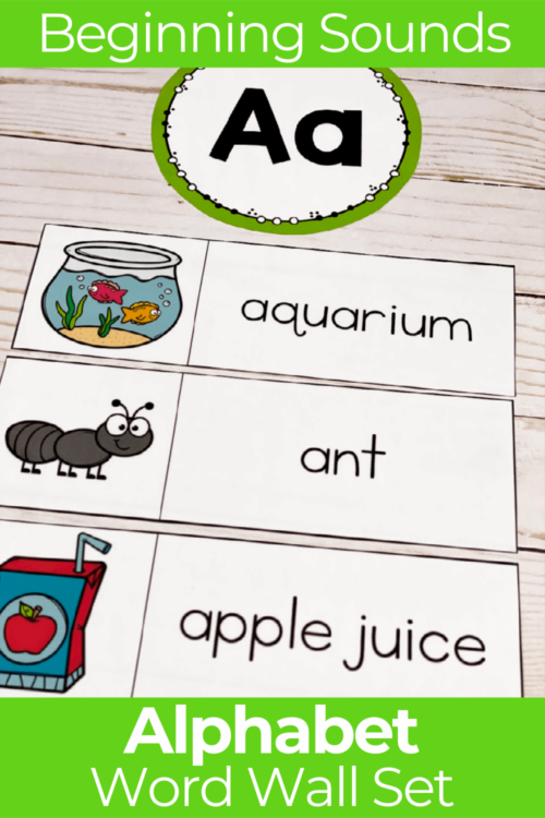 Free Printable Kindergarten Word Wall