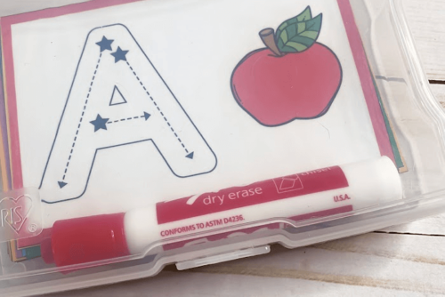 Free Printable Alphabet Tracing Cards for Preschoolers