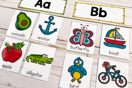 Free Printable Alphabet Beginning Sounds Sorting Activity