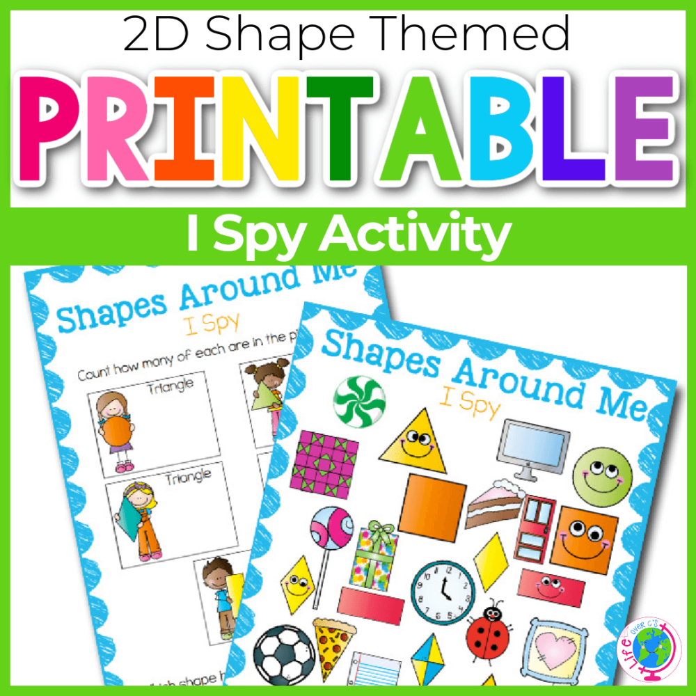 Simple I Spy Activities for Kids