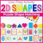 Free Printable Shape Matching Cards & Puzzle Activity