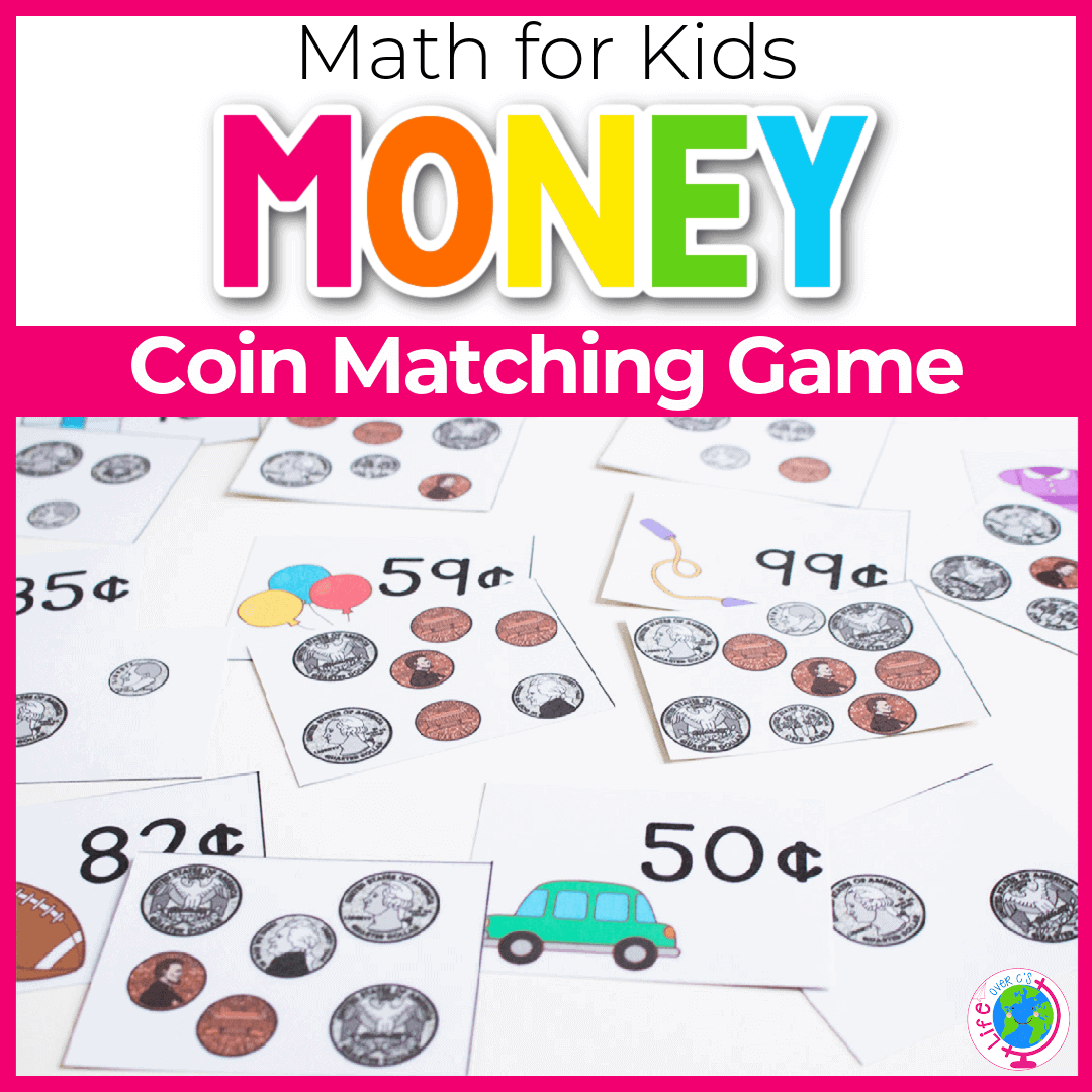 Teaching Supplies Learning Resources Little Banker Coin Matching Game