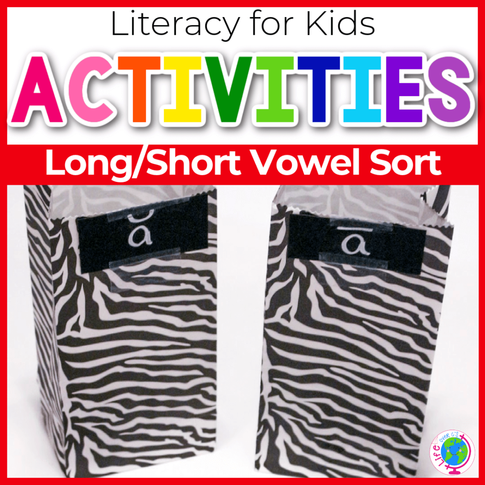 Fun & Easy Vowel Sorting Activity for Long & Short Vowels