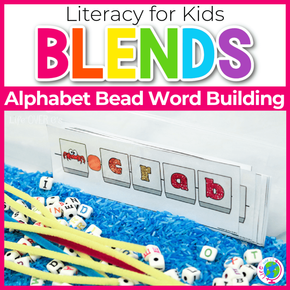 Free Printable Blends Word Building Activity - Life Over C's