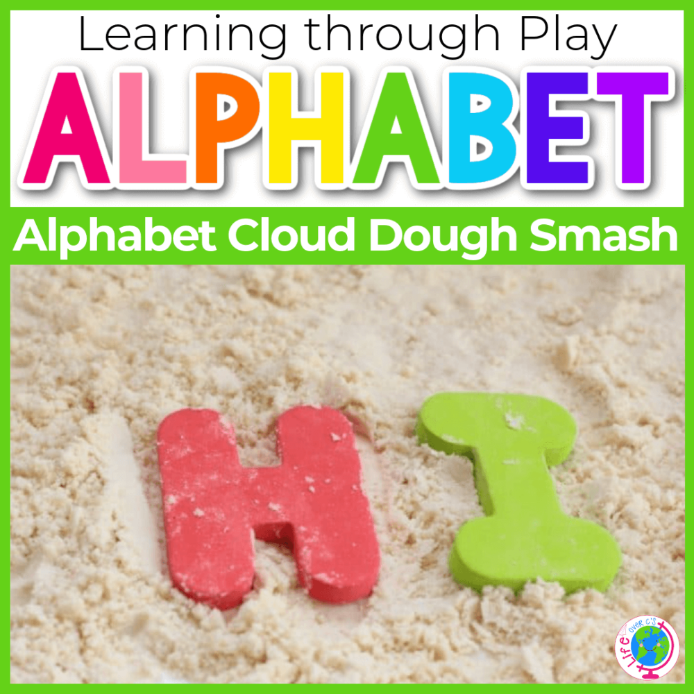 Cloud Dough Alphabet Smash: Exciting Literacy Fun!