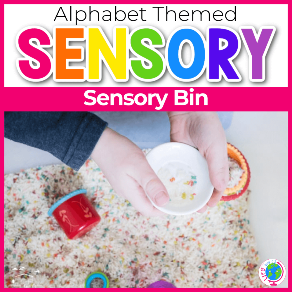 Alphabet Sensory Bin
