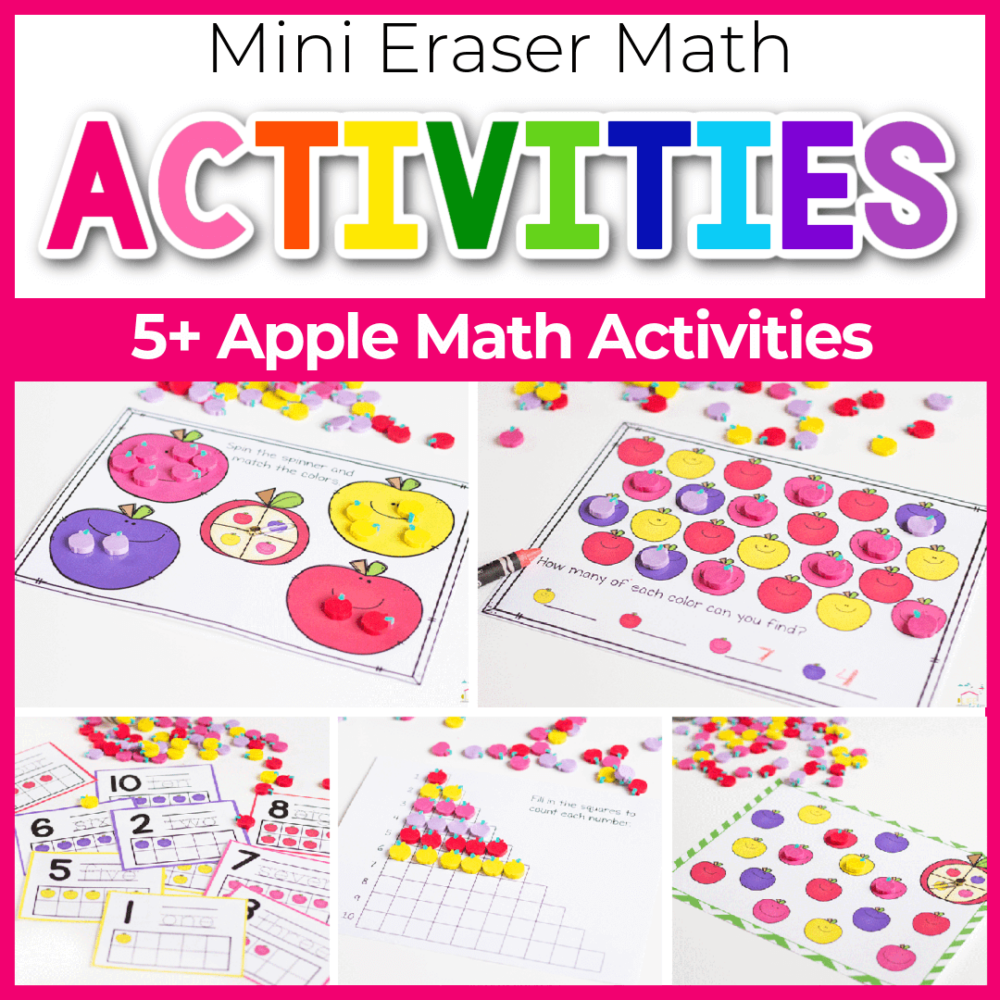 30+ Amazing Apple Theme Activities For Kids - Life Over C's