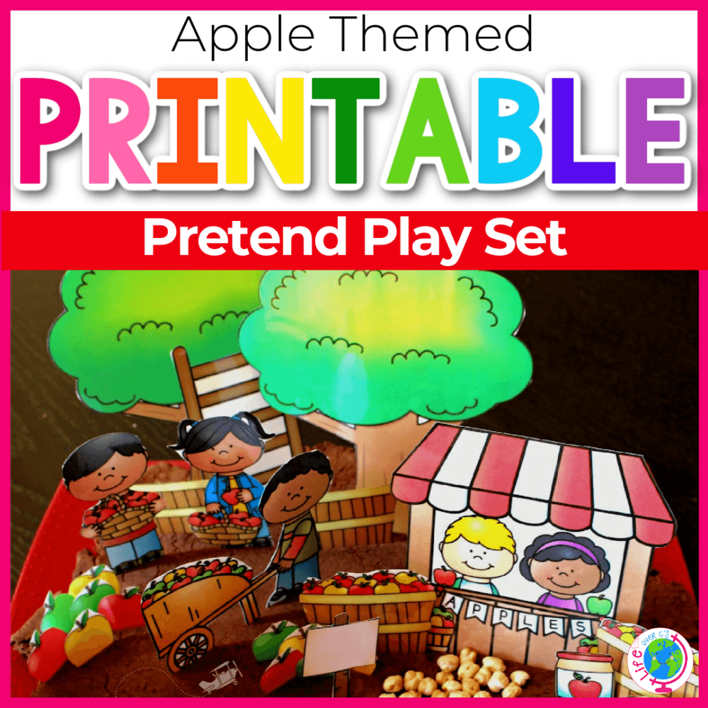 Free Printable Bakery Pretend Play Set for Counting