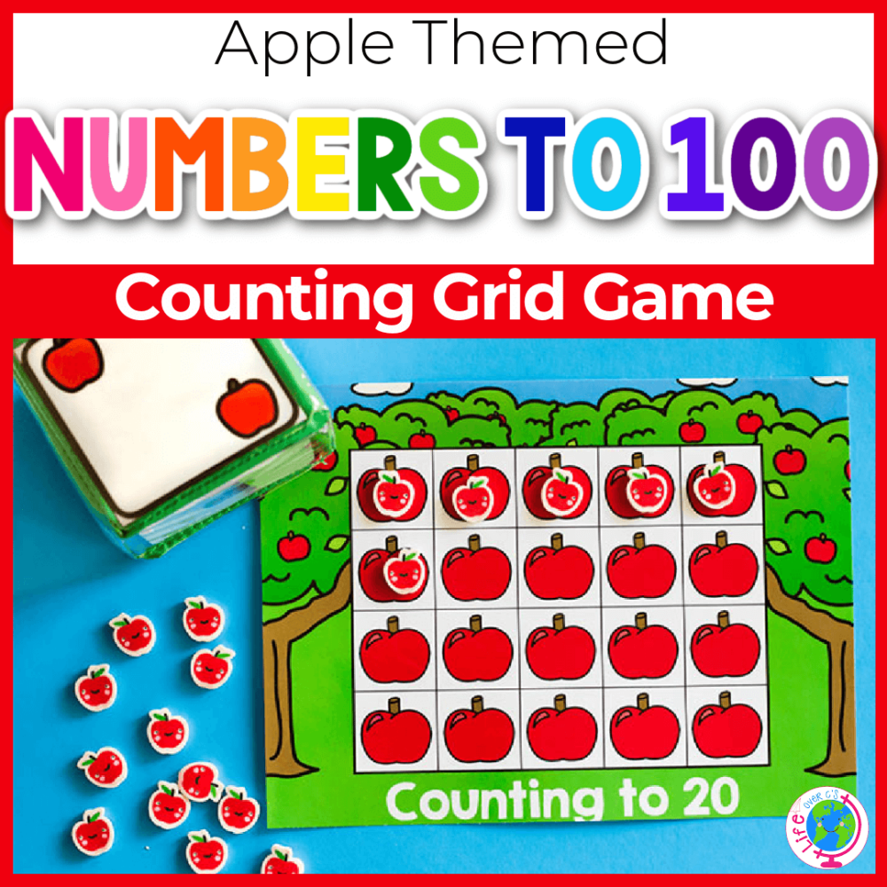 20+ Number Grid Counting Games for Preschoolers