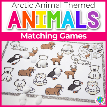 Free Printable Arctic Animal Matching Games - Life Over C's