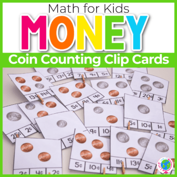 Free Counting Money Clip Cards for Coins 💰💰