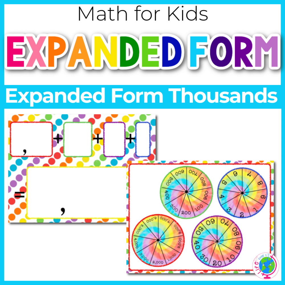 Free Printable Christmas Expanded Form Matching Game