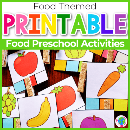 Free Printable Food Games & Activities for Preschoolers