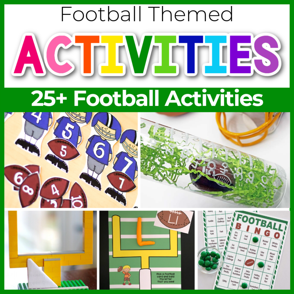 Football Theme Activities for Kids