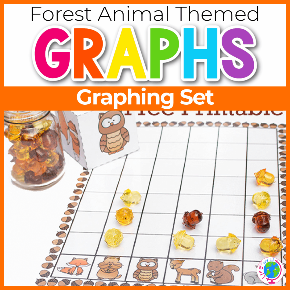 Free Printable Forest Animal Graphing Activity