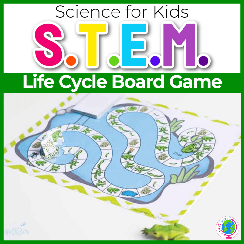 Free Printable Frog Life Cycle Mini Book - Life Over C's