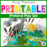 Free Printable Frog Pond Pretend Play Set - Life Over C's
