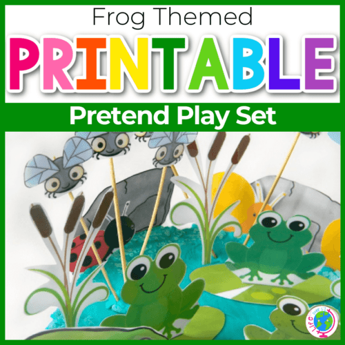 Fun Frog Number Line Activity for Addition & Subtraction