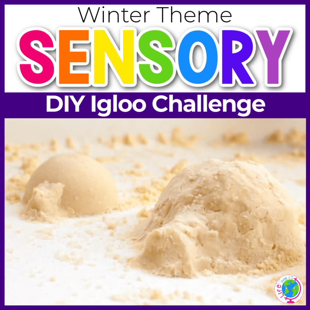 Cloud Dough Igloo Building Challenge