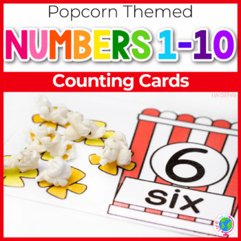 Free Printable Counting Cards for Numbers 1-10 - Life Over C's