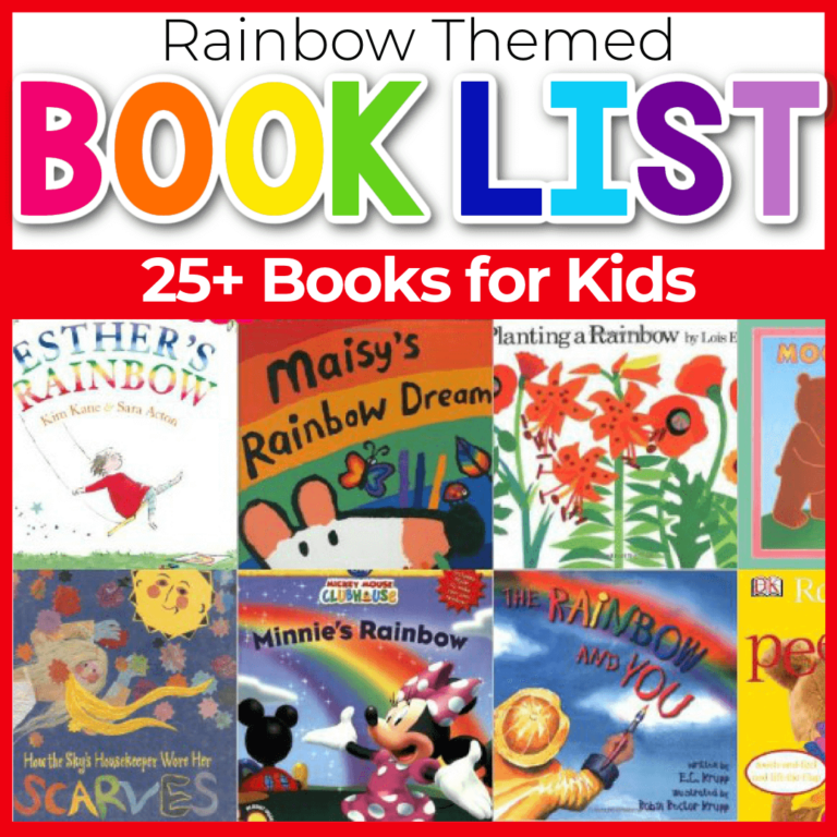 25 Rainbow Books for Kids - Life Over C's