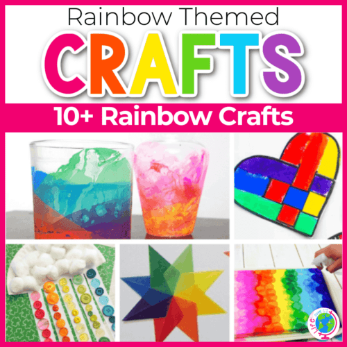 Rainbow Craft for Preschoolers - Life Over C's