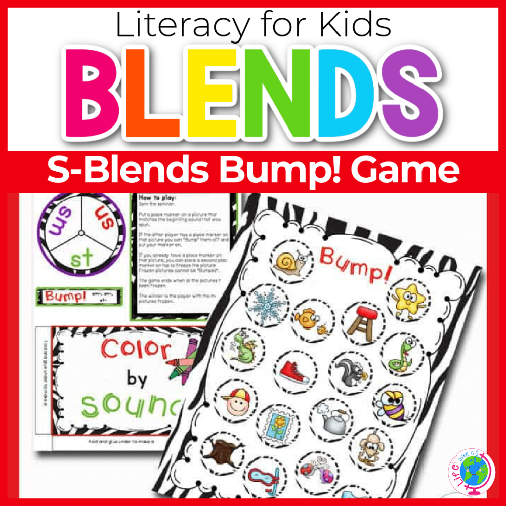 Free Printable Puzzles for Beginning Blends - Life Over C's