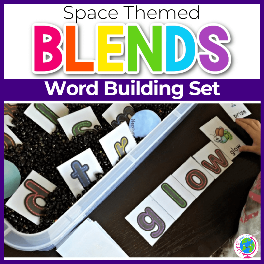 FREE Printable Blends Sorting Mats for Winter - Life Over C's