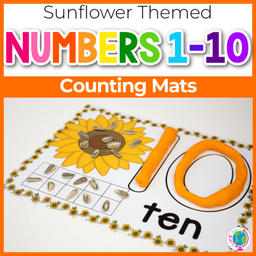 Free Fall Number Mats: 11 to 20 - Life Over C's