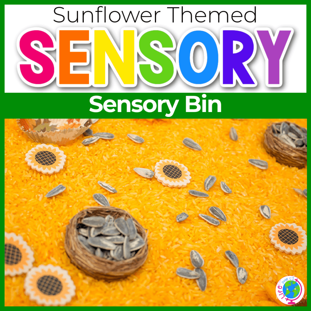 Free Printable Sunflower Play Dough Mats for Numbers 1-10