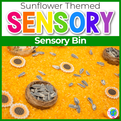 Free Printable Sunflower Play Dough Mats for Numbers 11-20