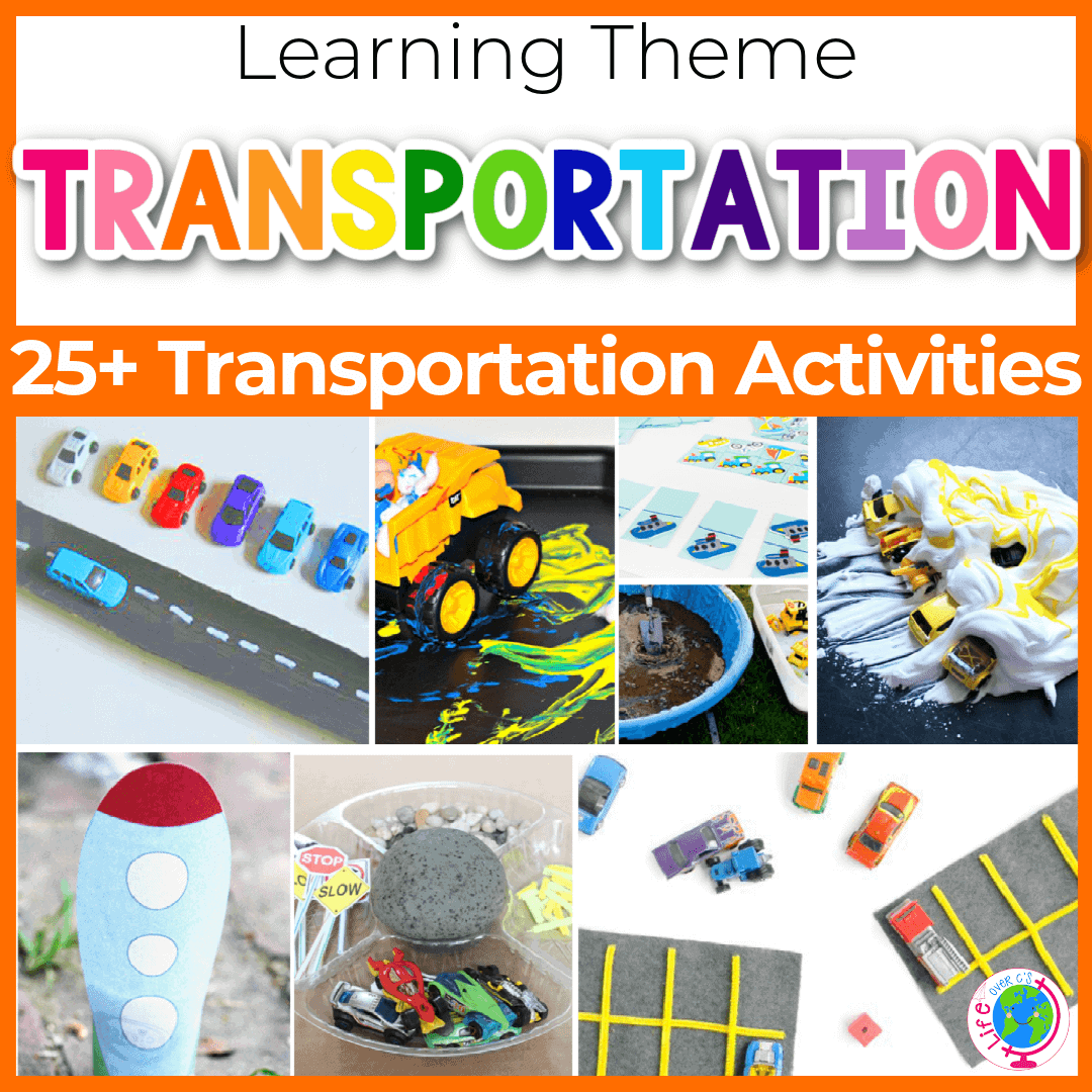 Free Transportation Themed Printable For Counting To 10