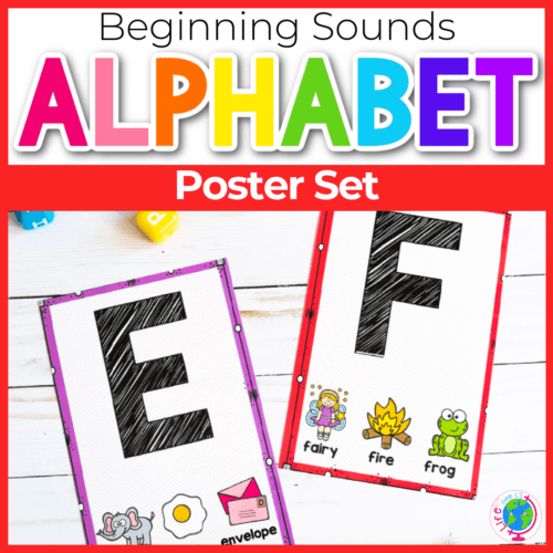 Printable Alphabet Picture Sorts for Beginning Sounds