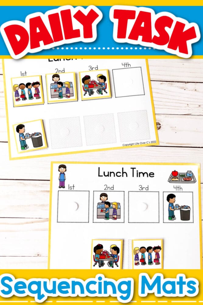 12 Fun Daily Tasks Sequencing Activities for Preschoolers