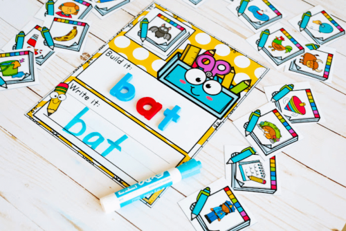 30+ Kindergarten CVC Word Printables and Activities - Life Over C's