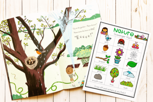 Free Printable Nature Scavenger Hunt for Kids