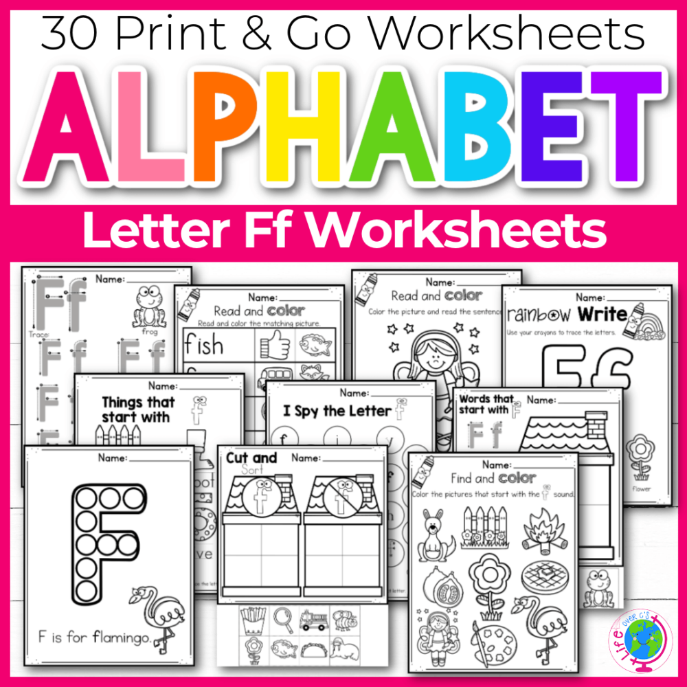 30 Free Printable Letter G Alphabet Worksheets