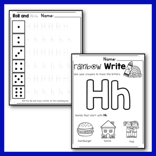 30 Free Printable Letter H Alphabet Worksheets ⭐