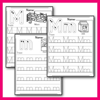 30 Free Printable Letter M Alphabet Worksheets for Kids