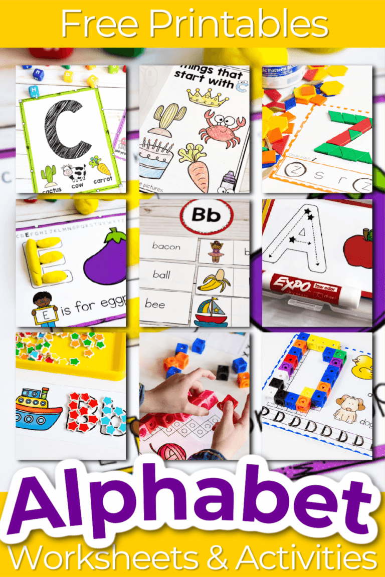 Free Printable Uppercase Alphabet Pattern Block Templates
