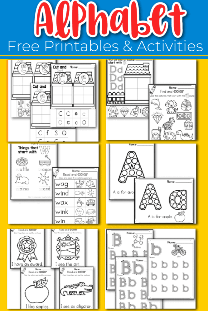 100+ Exciting Alphabet Activities for Kidis