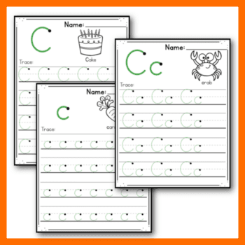 Free Printable Letter C Worksheets: Tracing, Letter Recognition ...