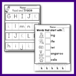 30 Free Printable Letter K Alphabet Worksheets for Kids - Life Over C's