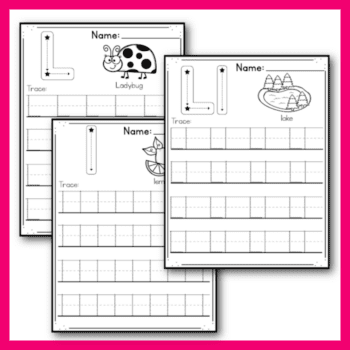 30 Free Printable Letter L Alphabet Worksheets for Kids