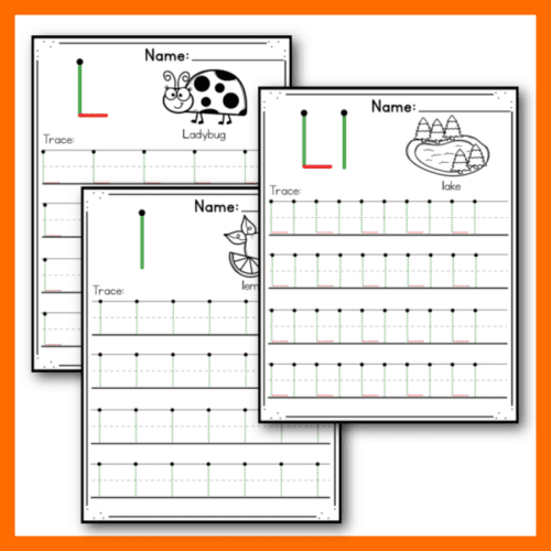 30 Free Printable Letter L Alphabet Worksheets for Kids