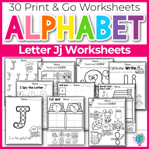 30 Free Printable Letter J Alphabet Worksheets